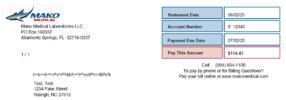 Pay Bill - Mako Medical